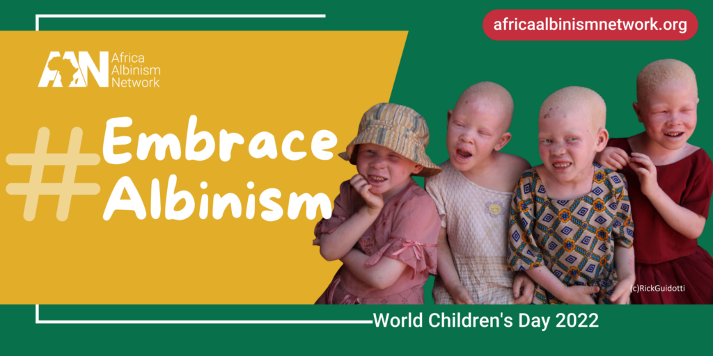 World Children's Day Campaign 2022 | Blog | Africa Albinism Network